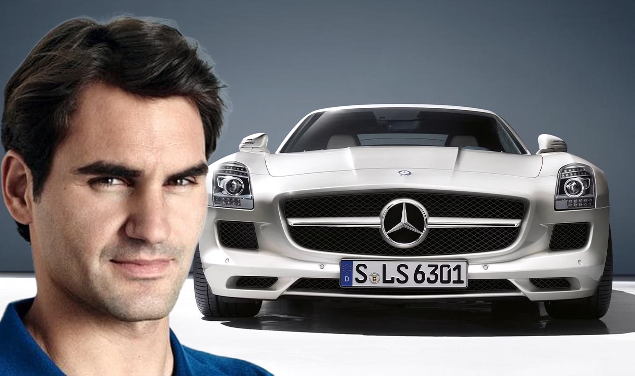 Roger Federer’s Grand Slam Car Collection