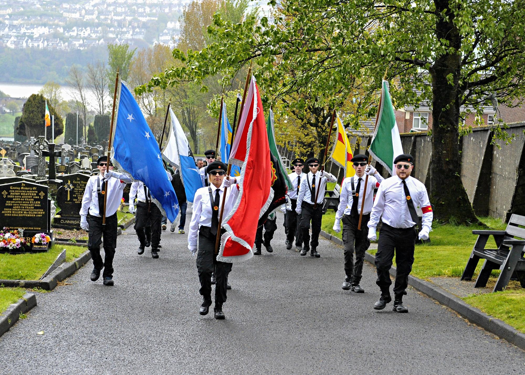 IN PICTURES: Easter Saturday commemoration in Derry