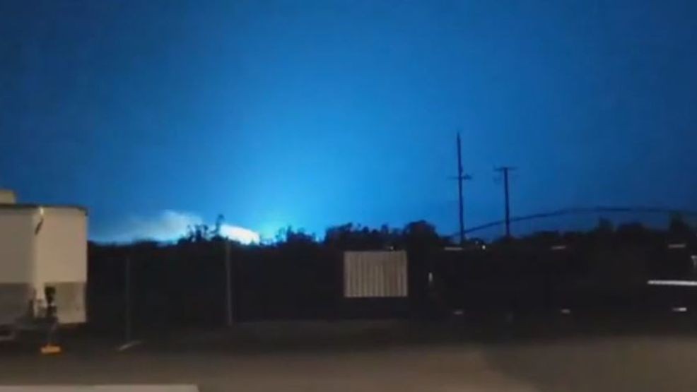 Blue skies in Red Bluff after fire at transformer station, thousands ...