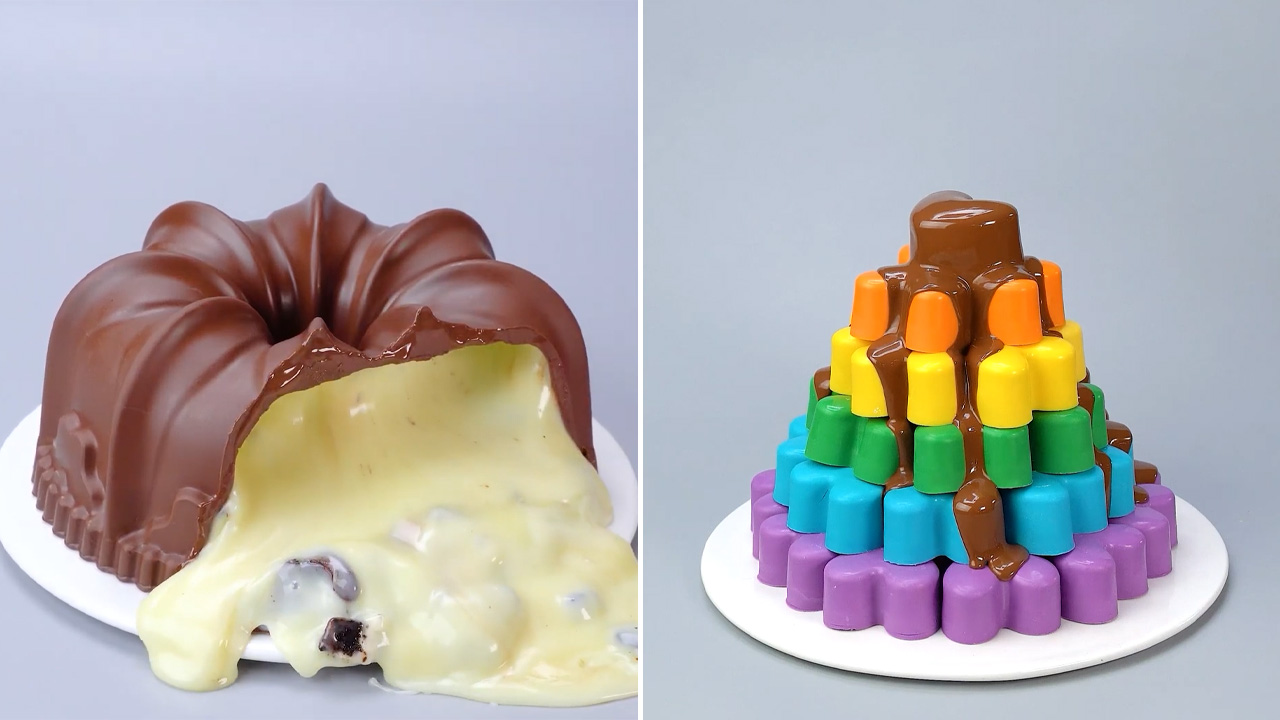 Making a Melty Chocolate Cake with Vanilla Filling That’s Truly ...