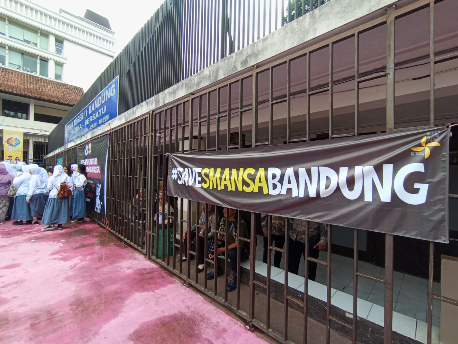 Siswa SMAN 1 Bandung Siap Ikut Perjuangkan Lahan Sekolah