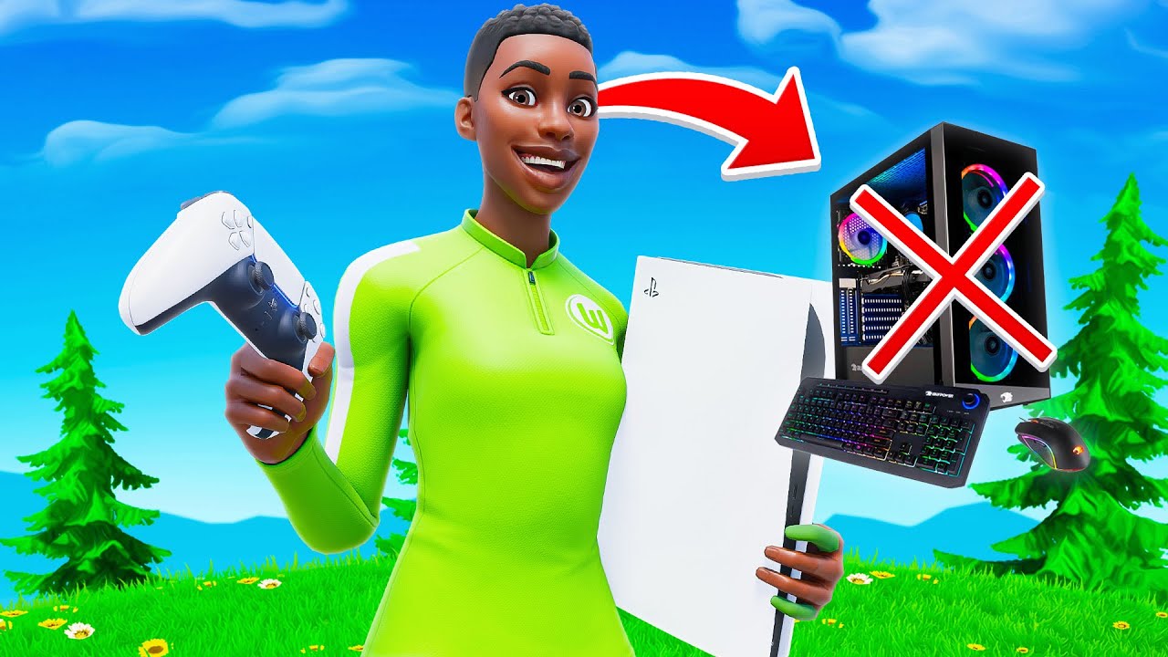 I Played 1v1 Creative Fills But On CONSOLE...