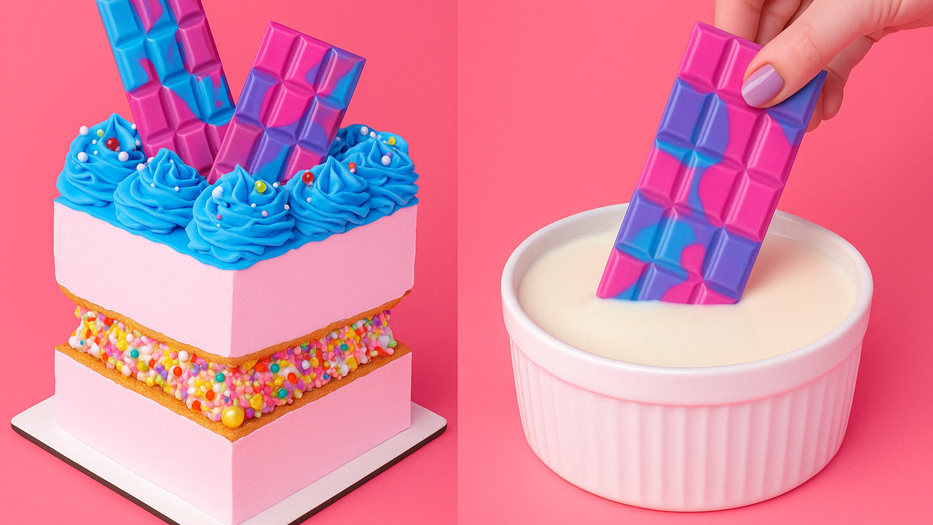 🌈 Easy Rainbow Cake Decorating Tutorials – Colorful & Satisfying!