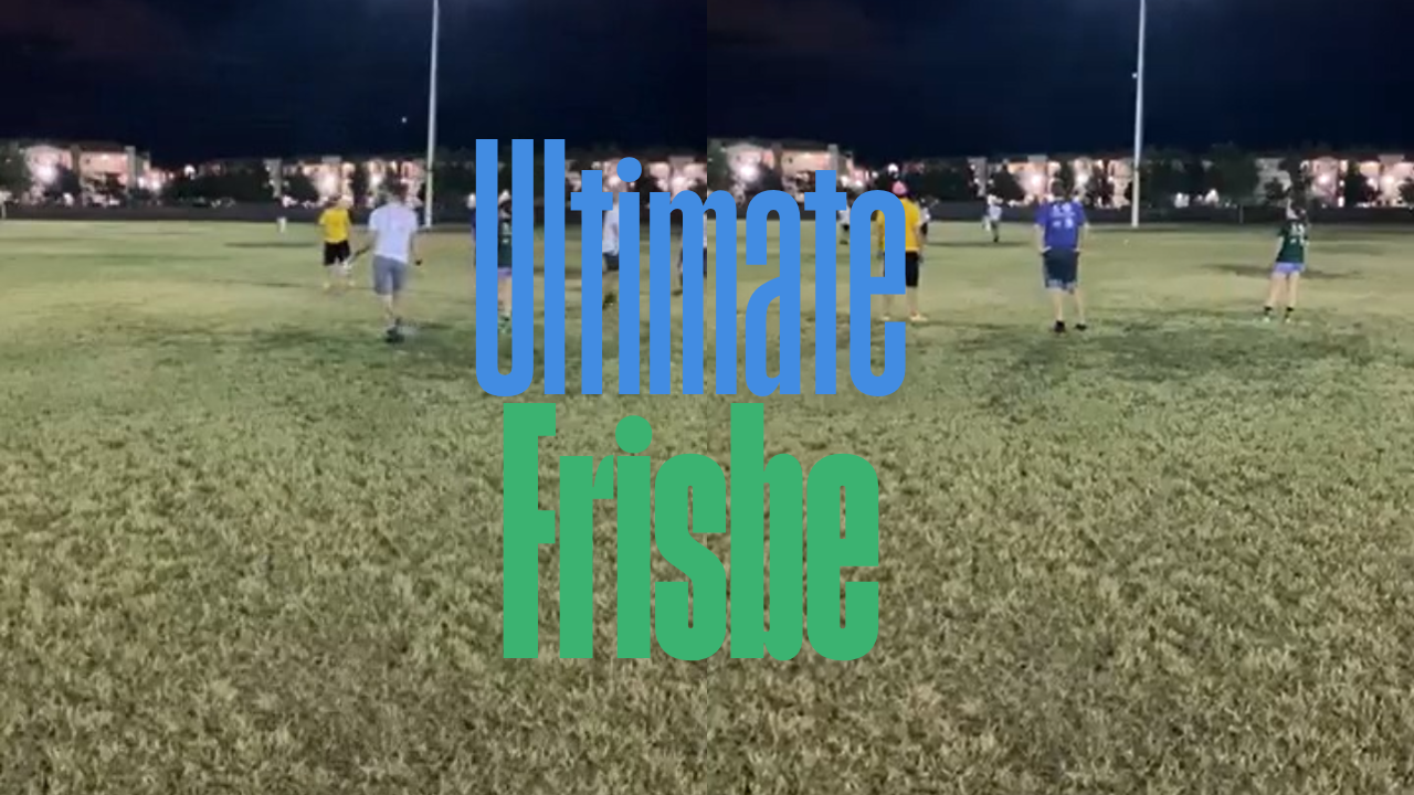 Ultimate Frisbee and Dogs playing around