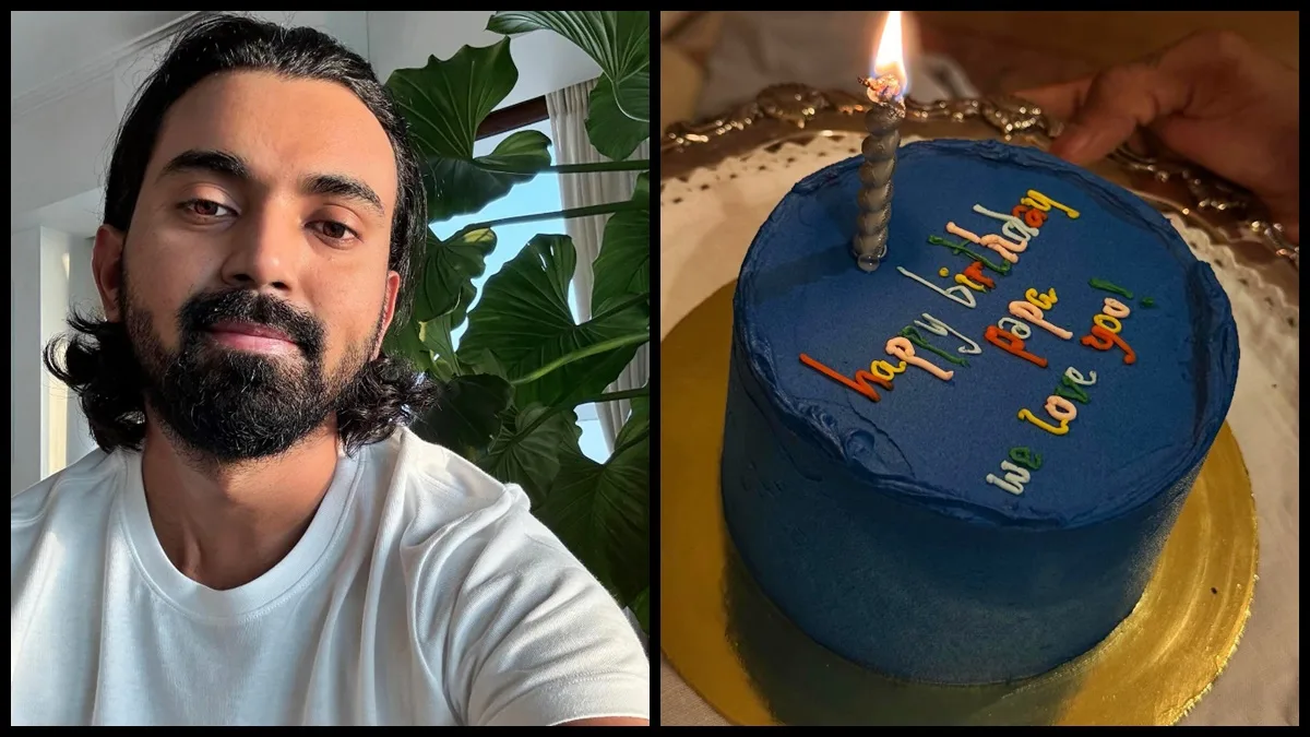KL Rahul gets birthday surprise: Evaarah’s cute cake steals the spotlight!