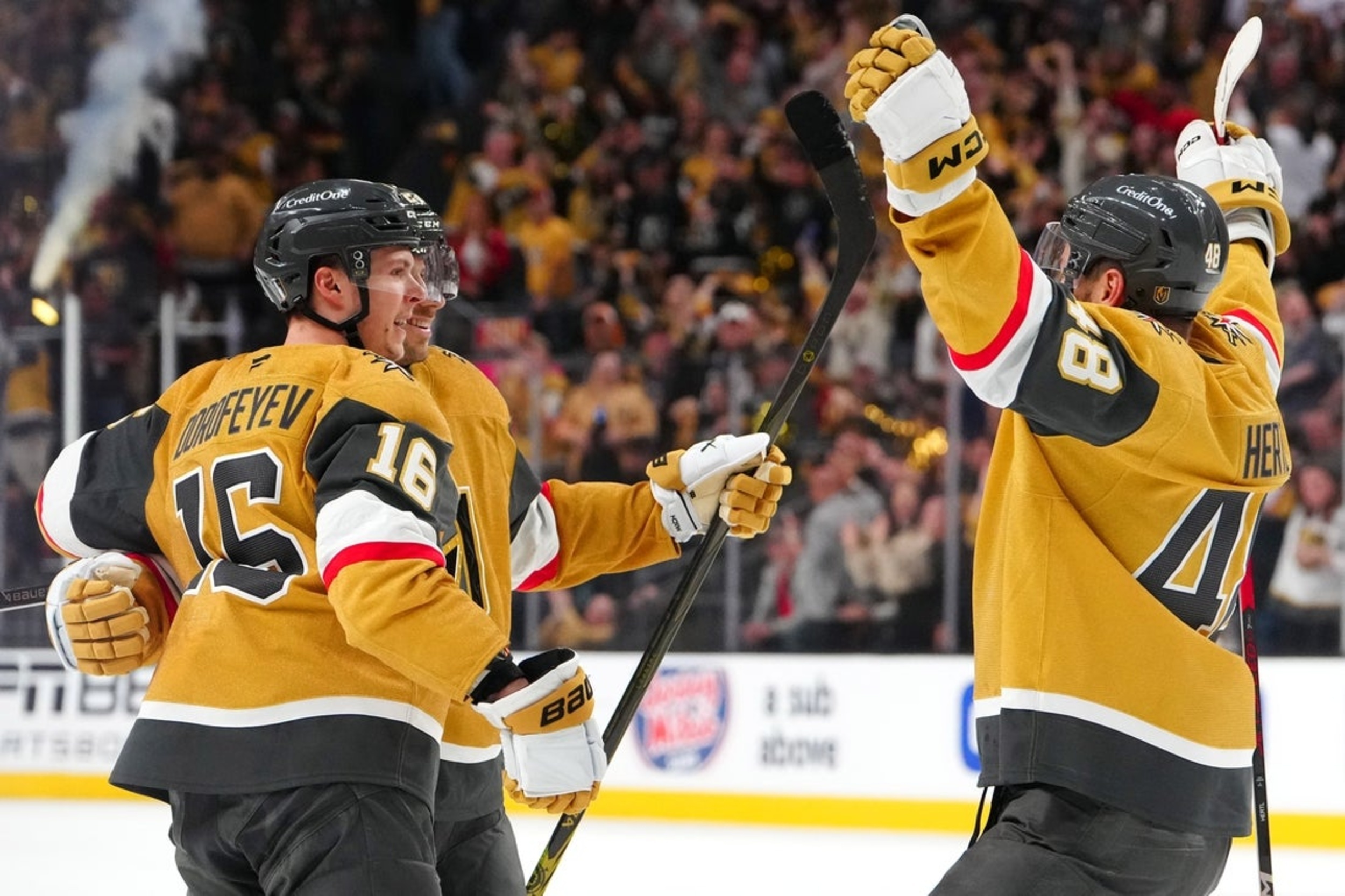 Brett Howden (two goals) helps Knights get past Wild