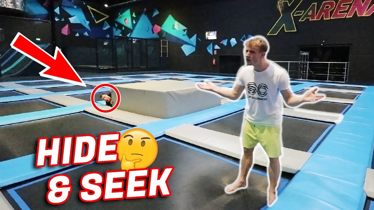 Epic Hide and Seek in the World’s Biggest Trampoline Park