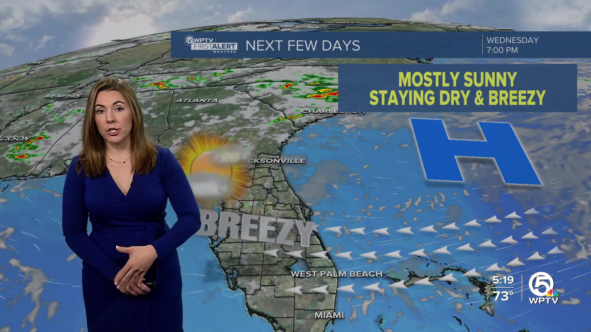 WPTV First Alert Weather Forecast for Morning of Monday, April 21, 2025