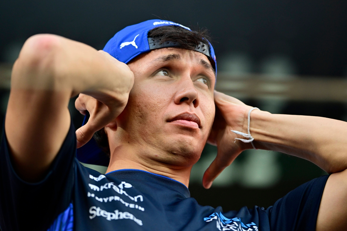 Singapore Grand Prix: F1 star Alex Albon's car catches FIRE