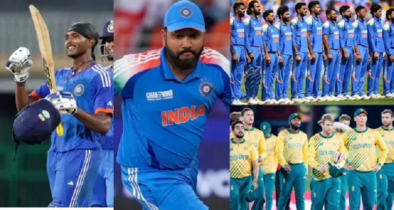 IND vs SA: Rohit captain, Sai Sudarshan's entry, 16-member Indian team ...