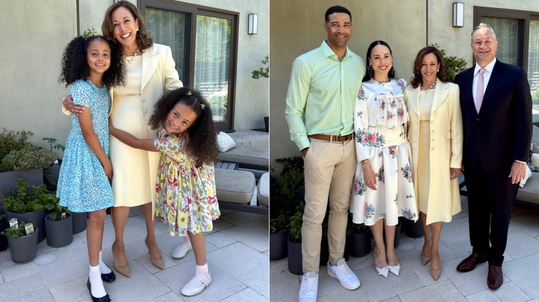 Kamala Harris Gives Mini Peek At Her Killer Legs In Uncharacteristic ...