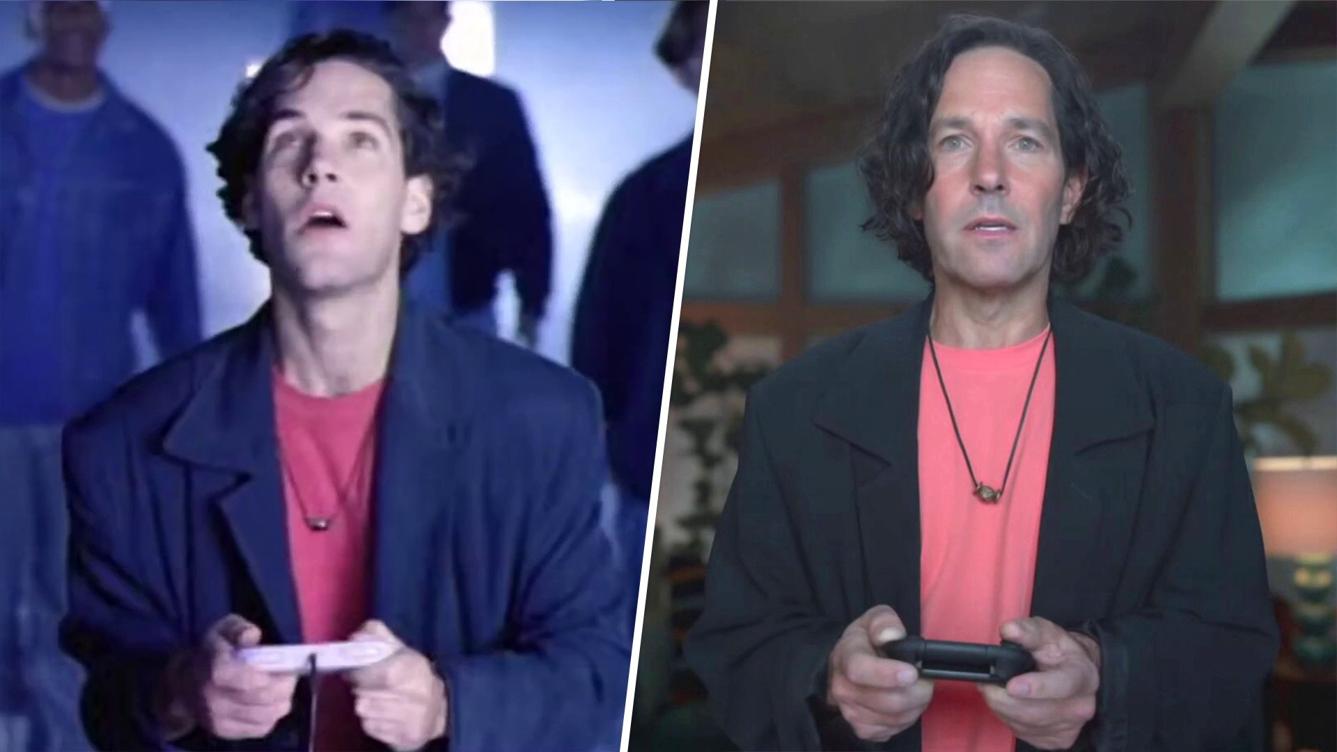 Paul Rudd re-creates 1990s Super Nintendo commercial