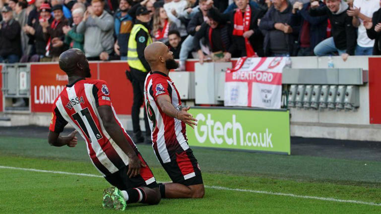 Mbeumo and Wissa close in on Premier League record