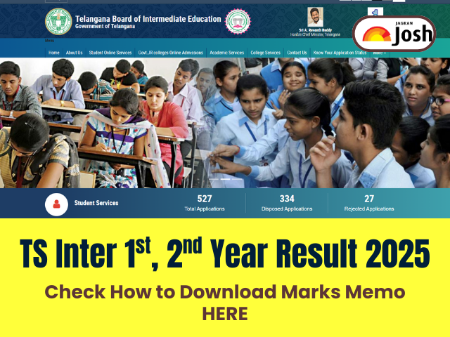 (Official) TSBIE TS Intermediate Results 2025: TGBIE Class 11th, 12th ...