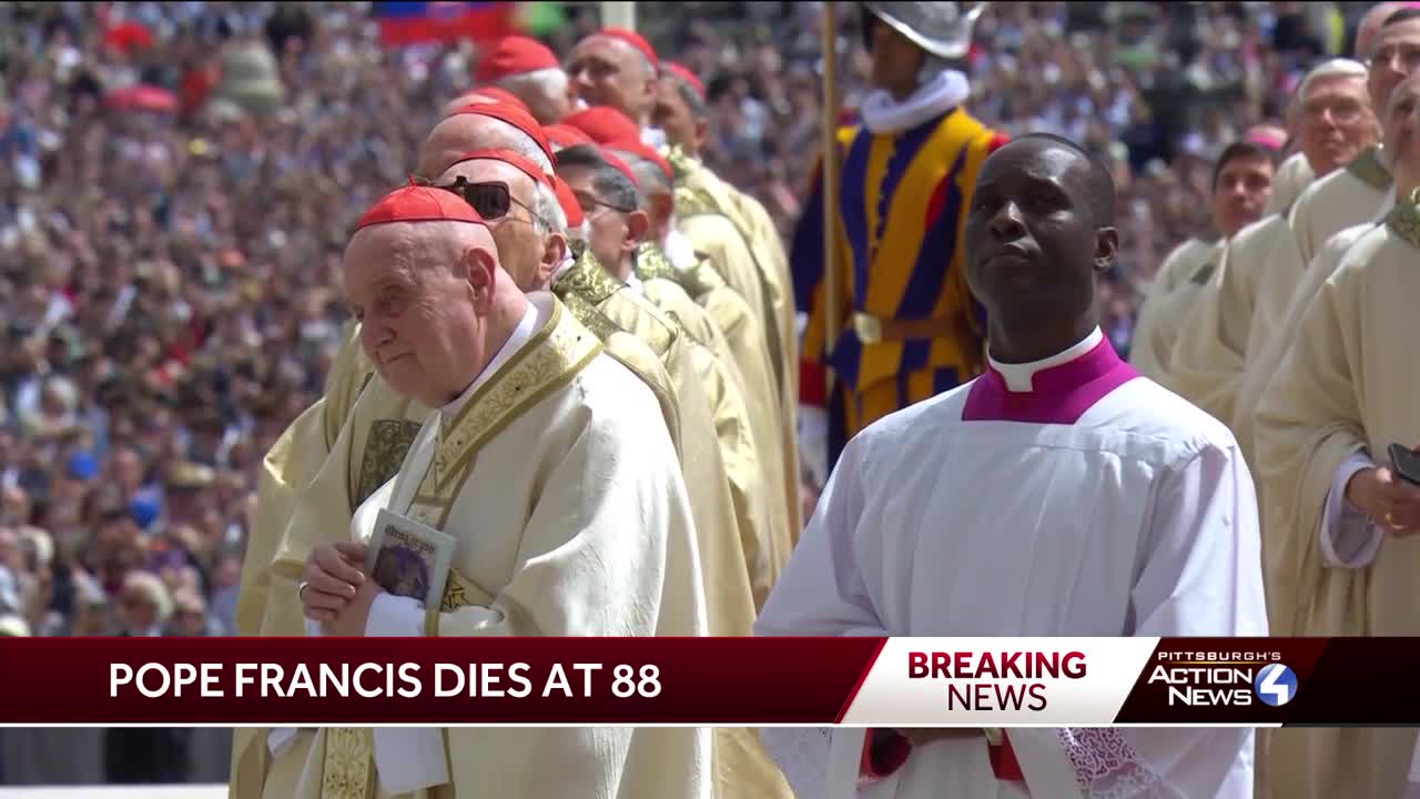 Religious leaders across Western Pennsylvania mourn death of Pope Francis