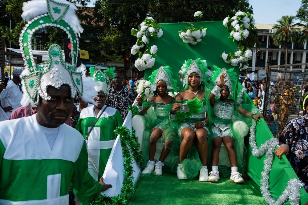 PICTORIAL: Lagos unites in colour, culture as Fanti carnival returns