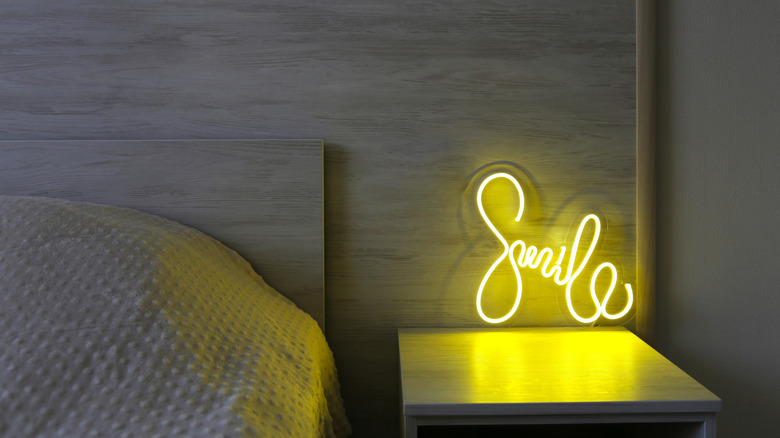 Are Neon Light Fixtures A Cute Home Accent Or Seriously Outdated?
