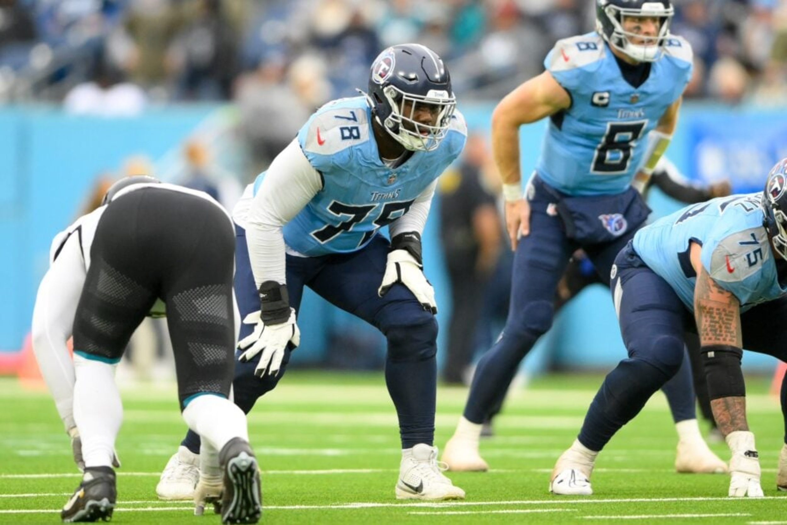 Tennessee Titans Revamp Offensive Line Before NFL Draft