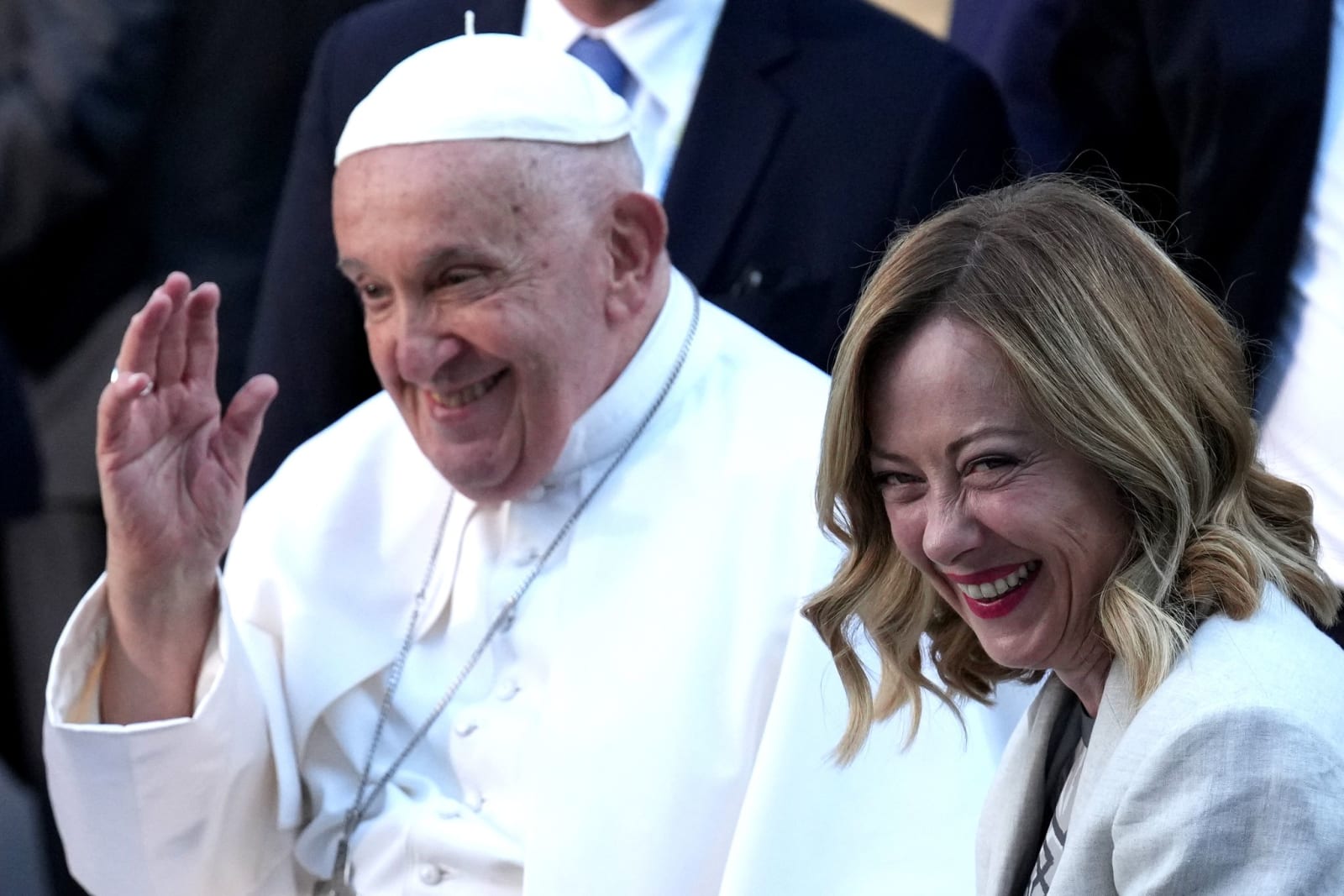 Meloni: World has lost a 'great man' with death of Pope Francis