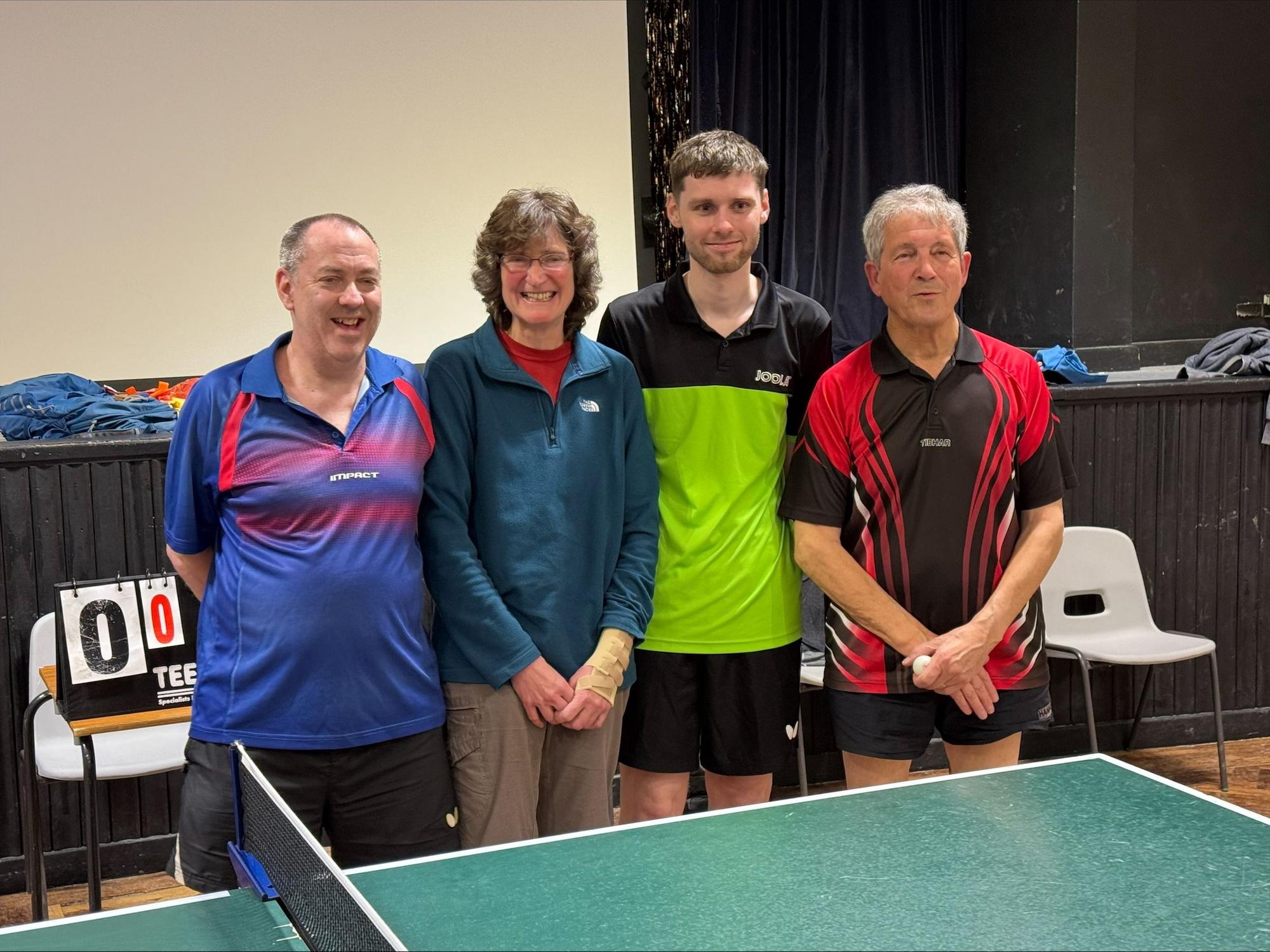 Eastbourne Table Tennis League draws to a close - Ministries are champions