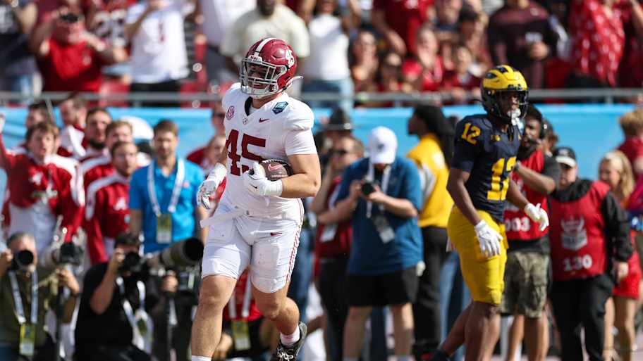 2025 NFL Draft Profile: Alabama Fullback/Tight End Robbie Ouzts