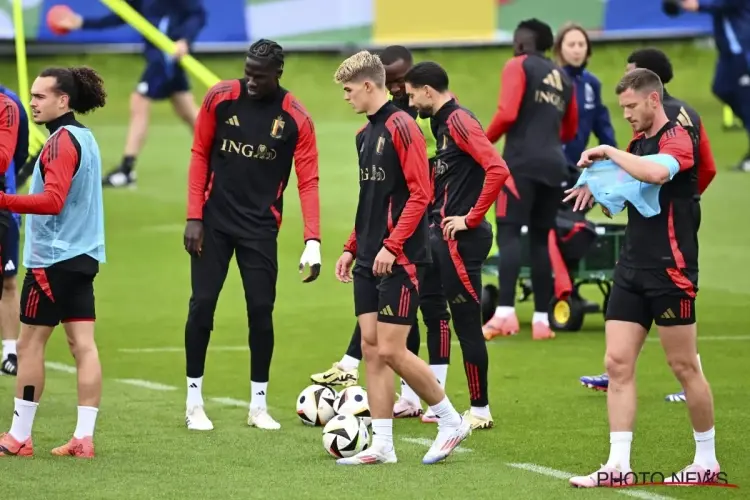 Récemment blessé, un Diable Rouge fait son retour avec son club