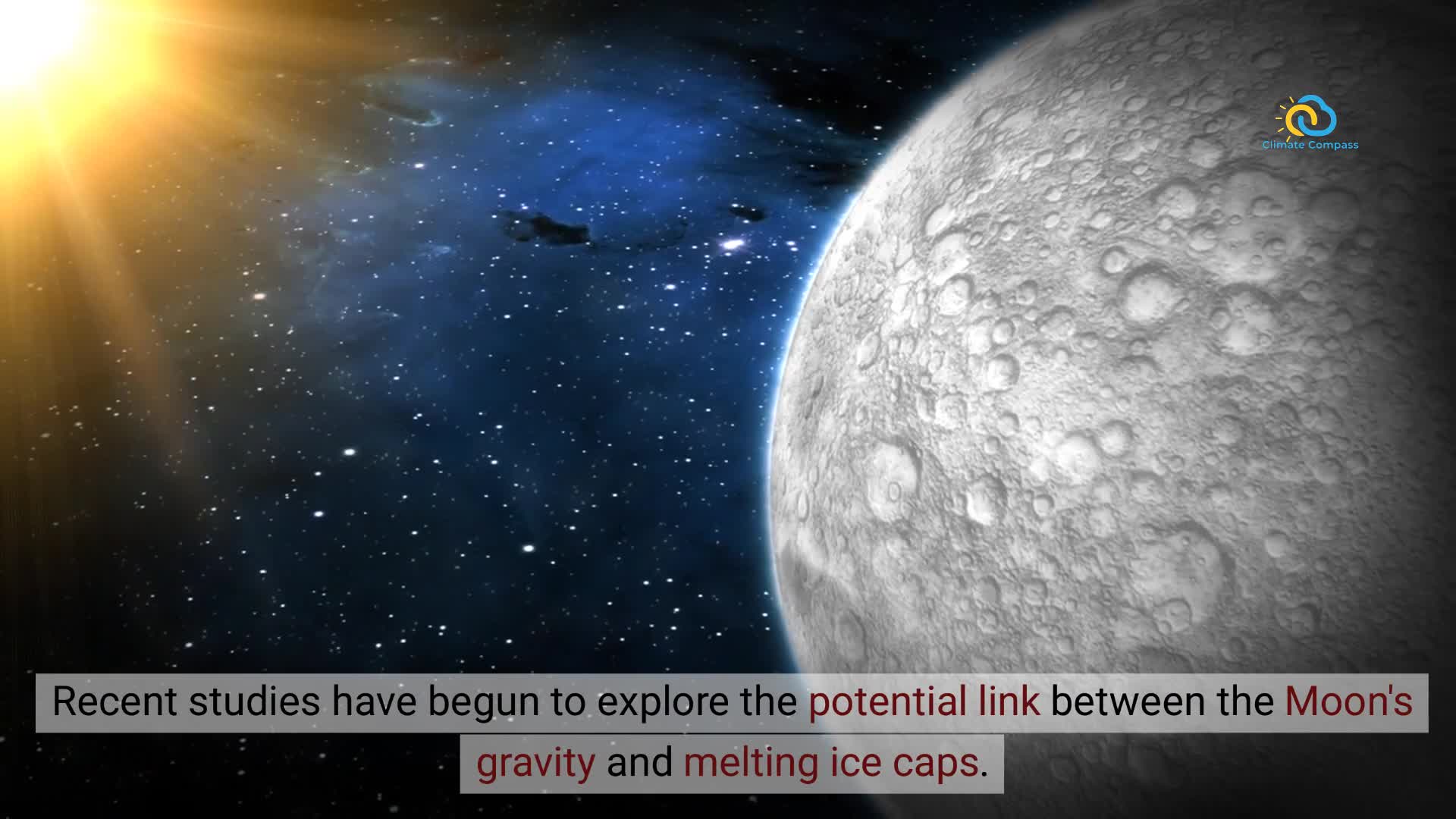 The Moons Gravity Might Be Melting Ice Caps