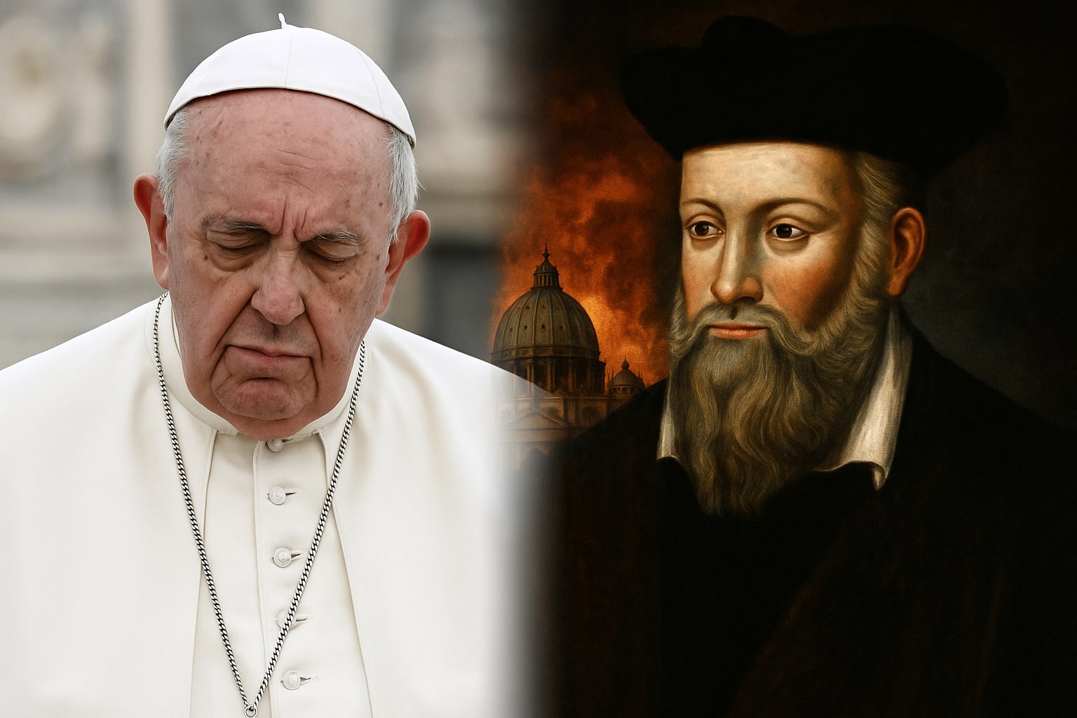 Did Nostradamus predict death of Pope Francis and the rise of a 'Black ...