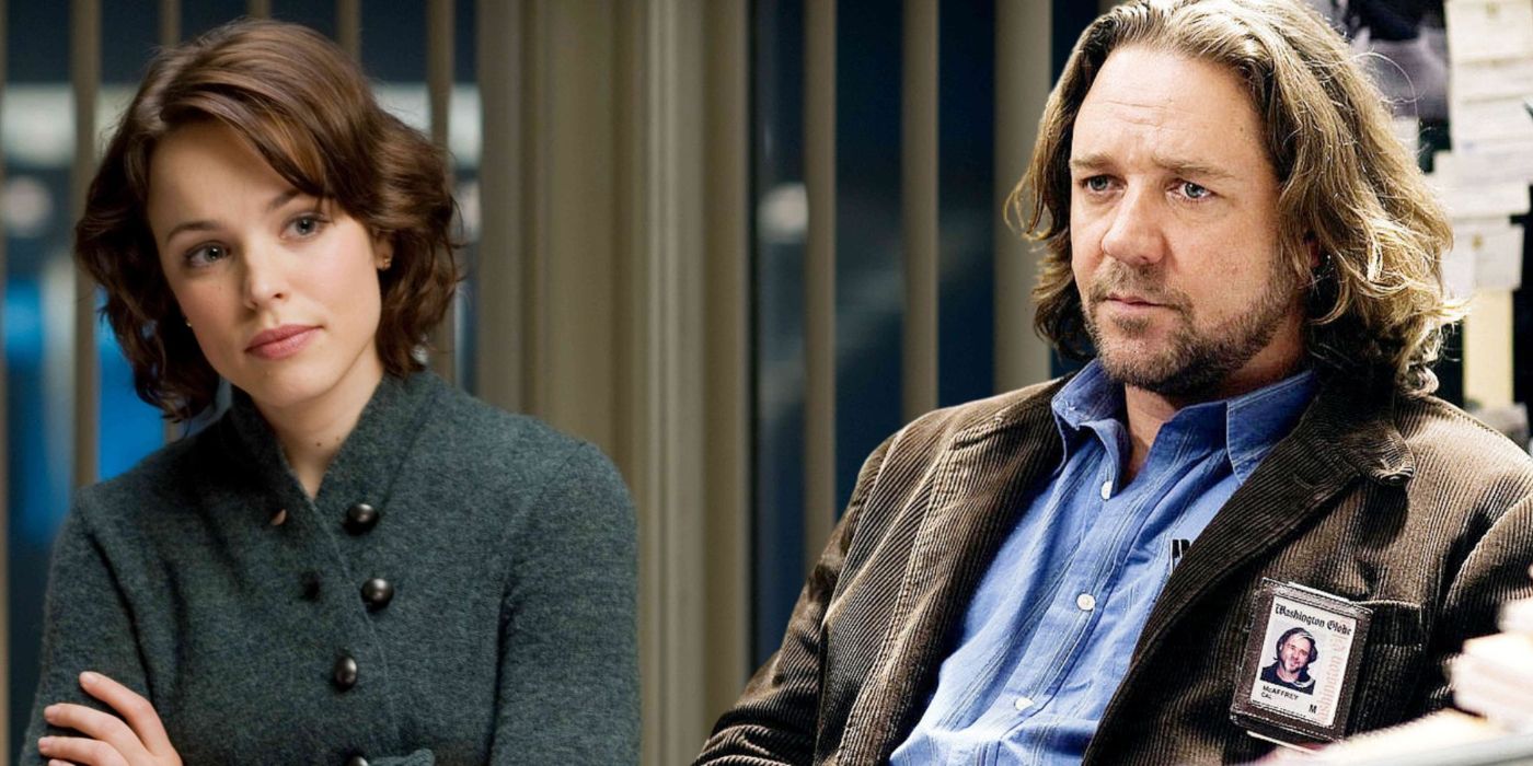 Russell Crowe Saved 'State of Play' After Brad Pitt Dropped Out