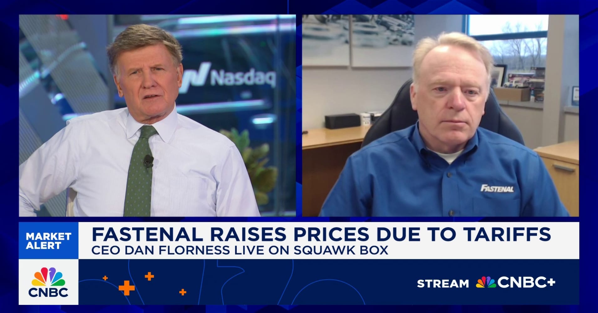 Fastenal CEO on raising prices due to tariffs: The supply chain has ...