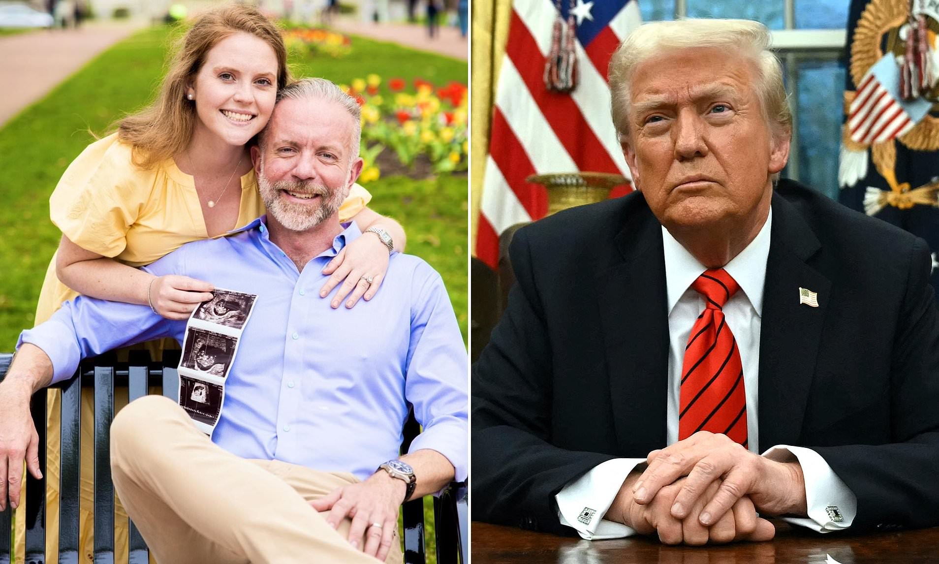 MAGA couple announce pregnancy as they celebrate Trump 'baby boom'