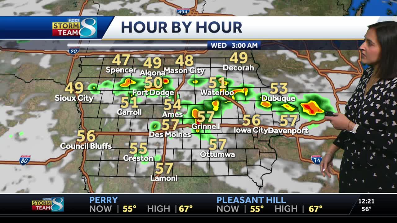 Iowa weather forecast: Dry today with more rain and storm chances this week