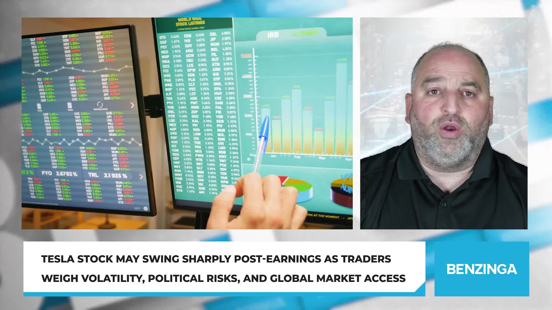 Tesla Stock May Swing Sharply Post-Earnings As Traders Weigh Volatility ...