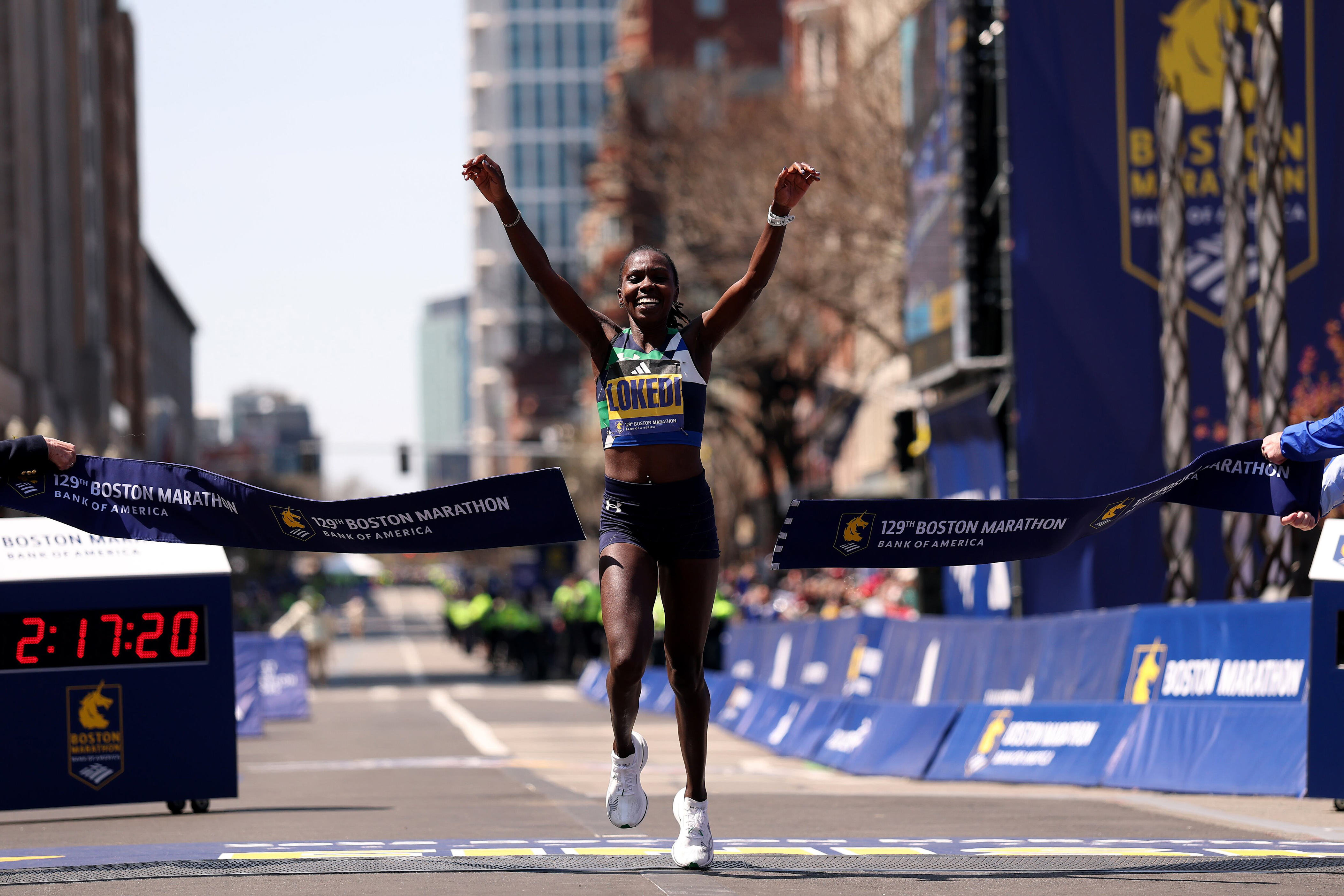 129th Boston Marathon (live updates): Tens of thousands of runners ...