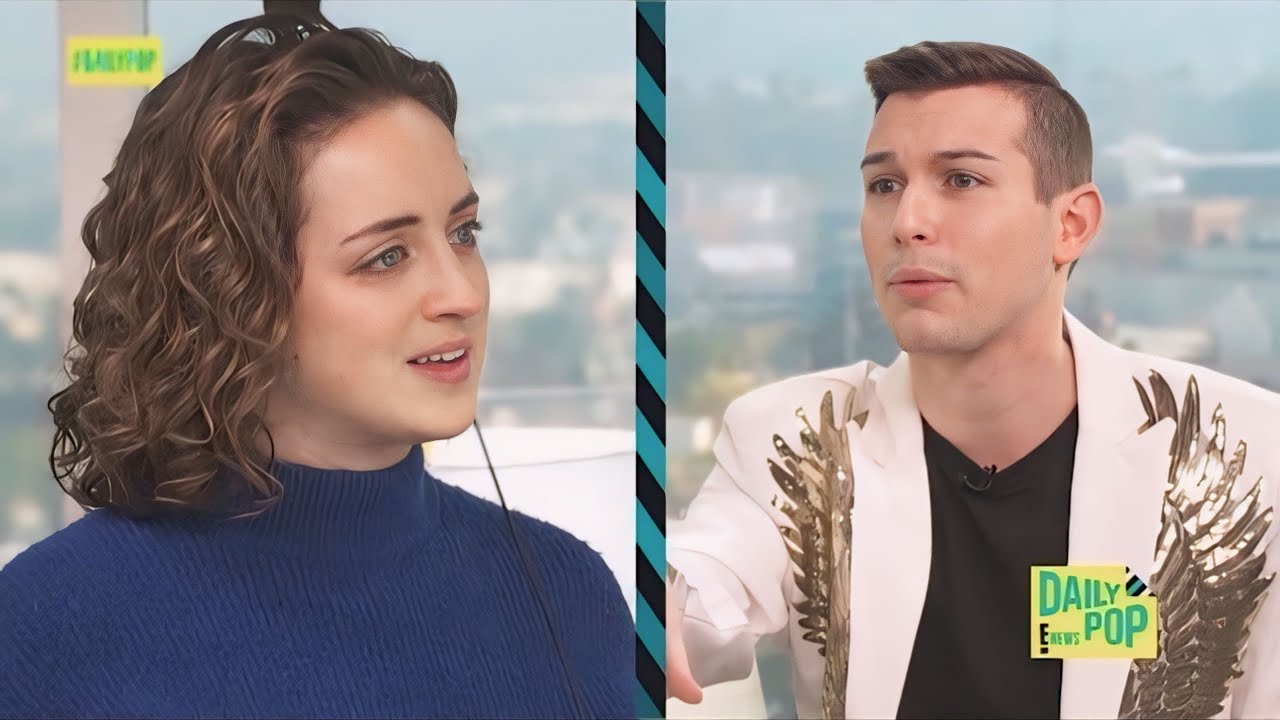 Psychic medium Matt Fraser reads the room on E! Daily Pop