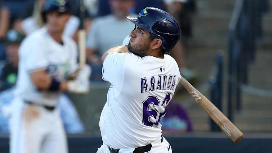 Rays Rally Late, Score 4 Times in 9th and Win 10-8 on Aranda Walk-Off Home Run