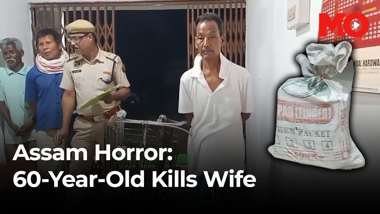 Assam man beheads wife, carries severed head in cycle basket to surrender Assam man beheads wife, carries severed head in cycle basket to surrender