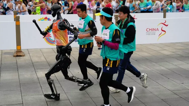 China’s Humanoid Robots Stumble, Break Down, and Finish the World’s ...