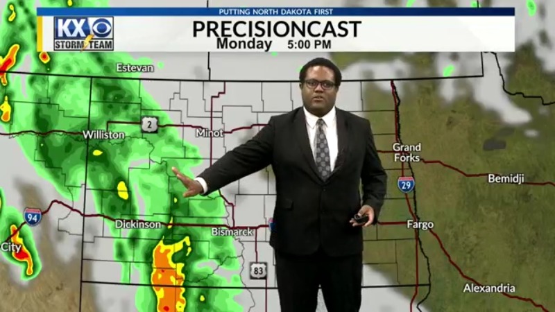 Meteorologist Andre Brooks Noon Forecast 4-21