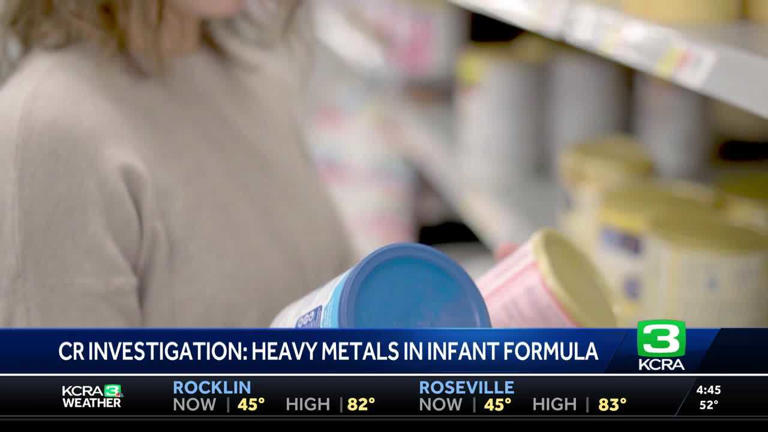 Consumer Reports Investigation: Heavy metals in infant formula