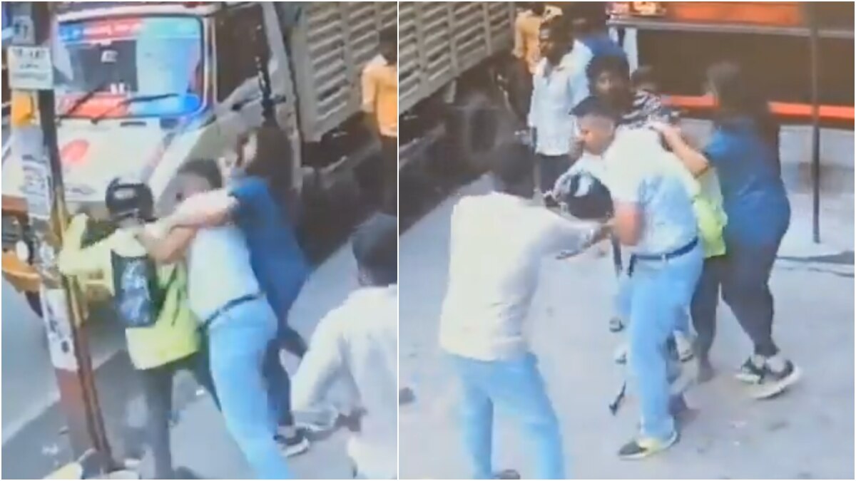 Twist In Bengaluru Road Rage: Videos Show IAF Officer Assaulting Biker ...