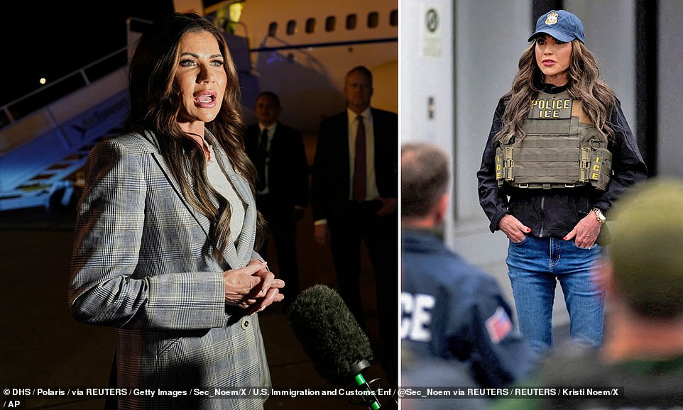 Report: DHS Sec. Kristi Noem's purse stolen during dinner in DC