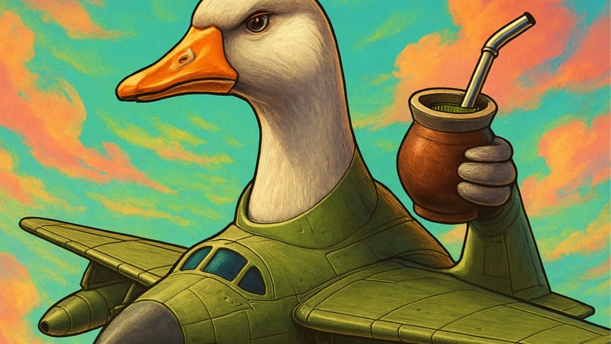 Bombardini Guzini, el ganso militar que conquista Uruguay y enloquece ...