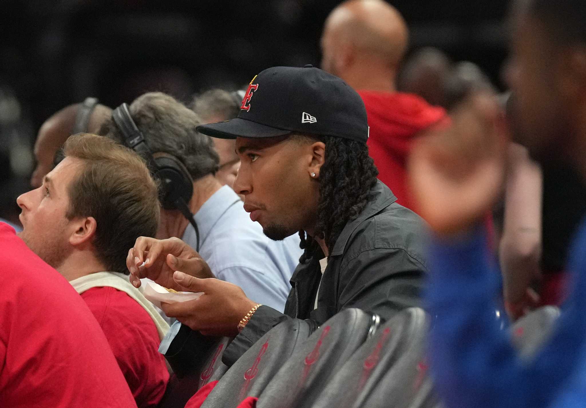 What Stephen Curry, Texans' C.J. Stroud talked about after Warriors ...