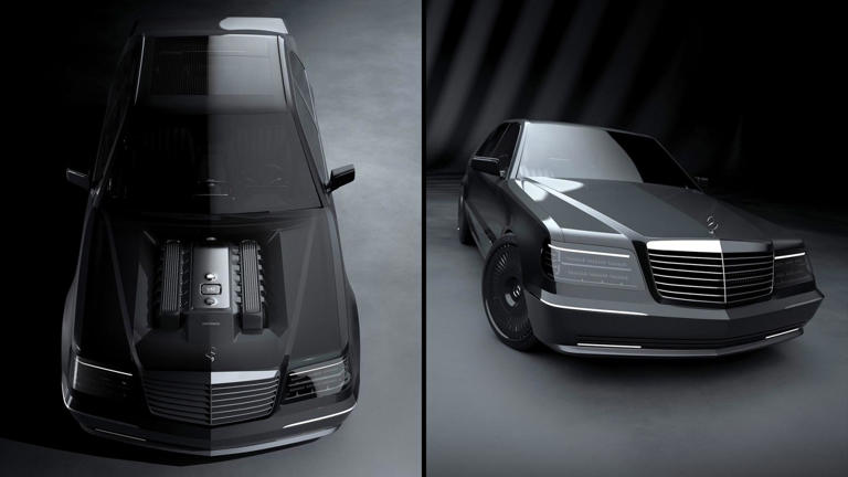 Επιστροφή στο μέλλον: Ένα restomod της Mercedes S-Class W 140