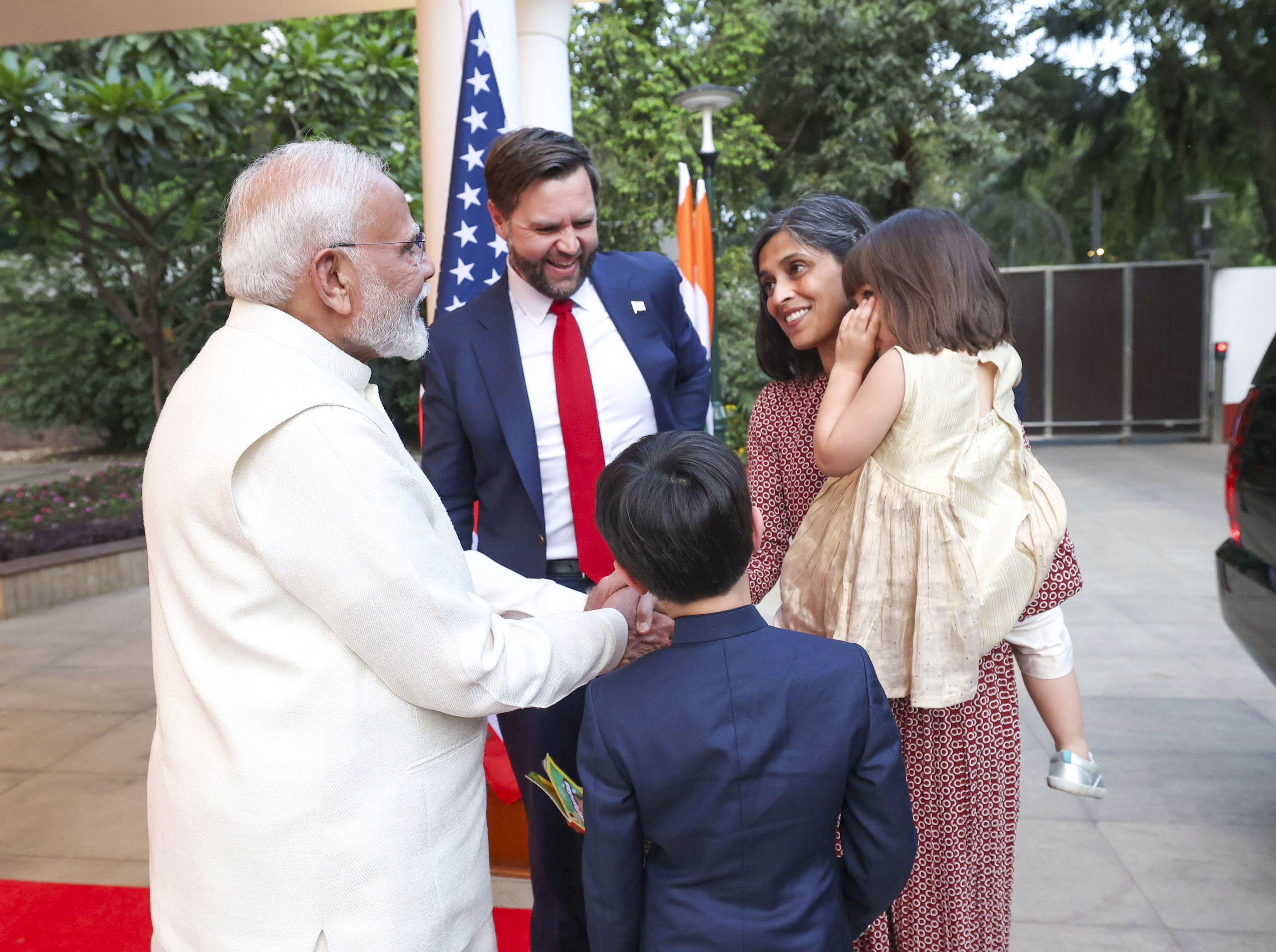 PM Modi holds talks with US Vice President Vance