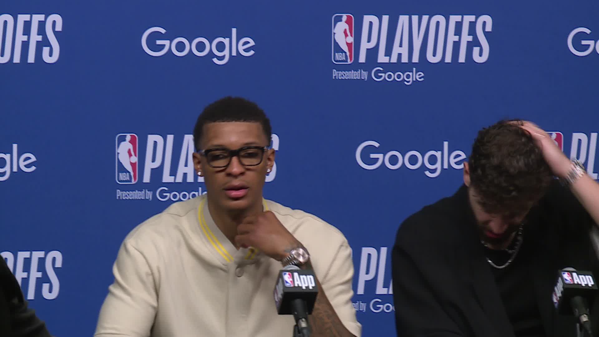 Houston Rockets players talk about Game 1 loss to Warriors