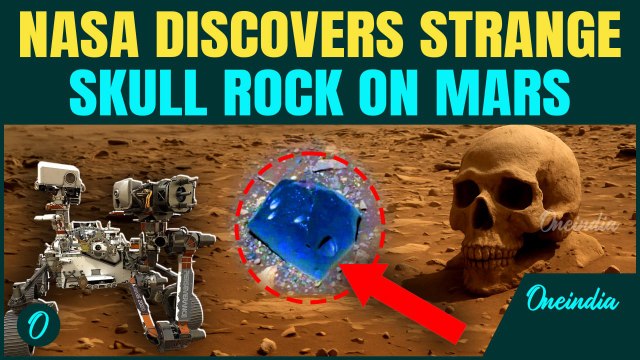 NASA's Perseverance Rover Finds Skull-Shaped Rock on Mars, Mystery Deepens Over Its Strange Origins