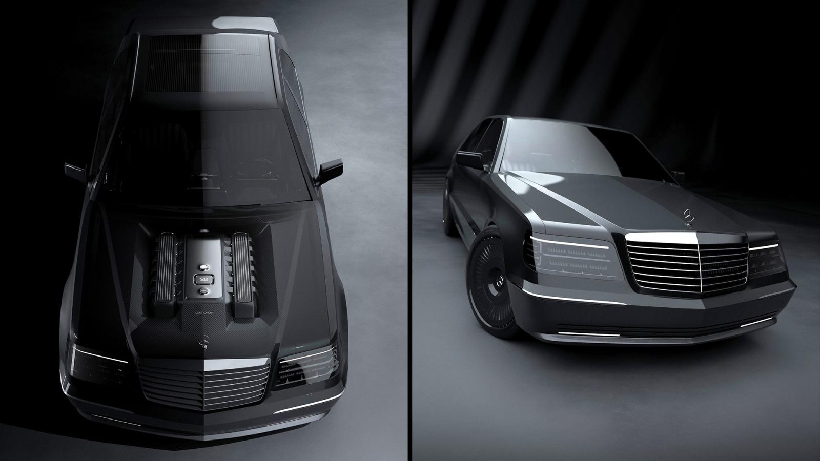 Επιστροφή στο μέλλον: Ένα restomod της Mercedes S-Class W 140