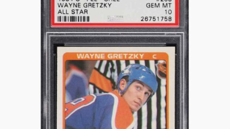 1984 O-Pee-Chee Wayne Gretzky (All-Star Card) PSA 10: A Rare Find For Collectors